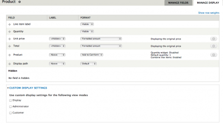 Commerce line item page | Drupal.org